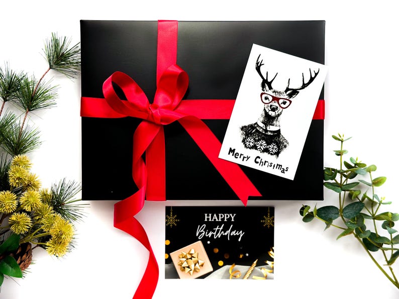Christmas Hamper Box, Secret Santa, Christmas Gift for Her, Christmas ...