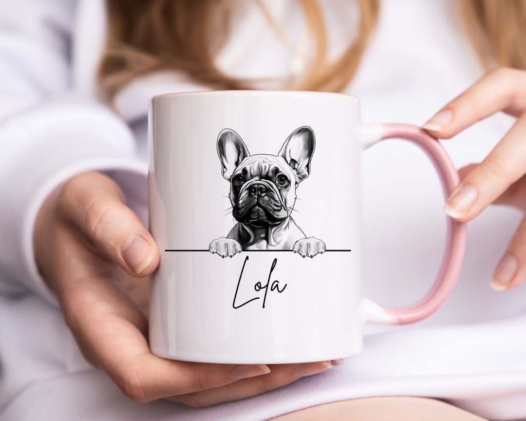 Custom Dog Coffee Mug: A Personalized Pet Portrait Cup for Dog Lovers ...