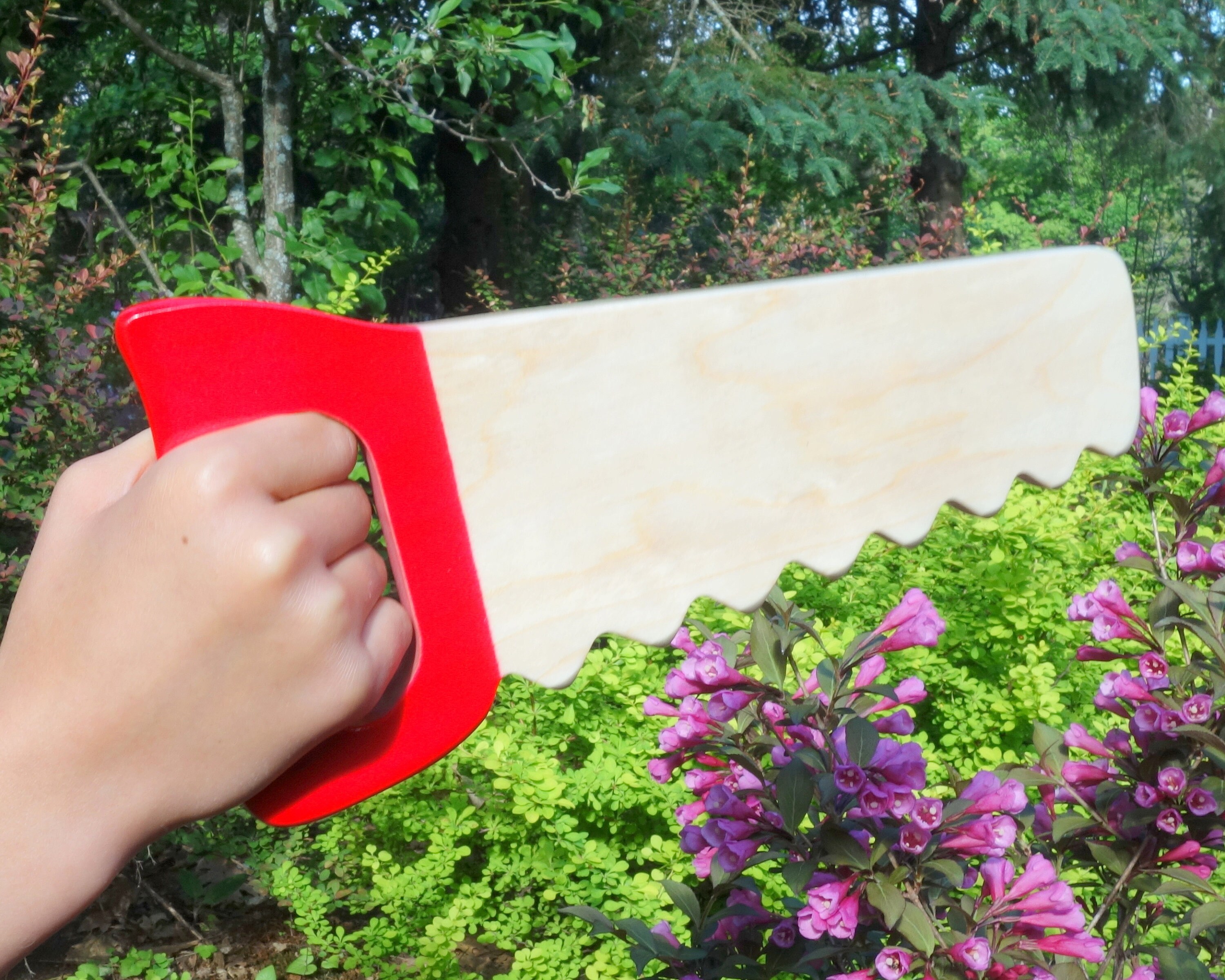 Red Toy Saw, Wooden Craft Saw for Children TAX INCLUDED - Etsy UK