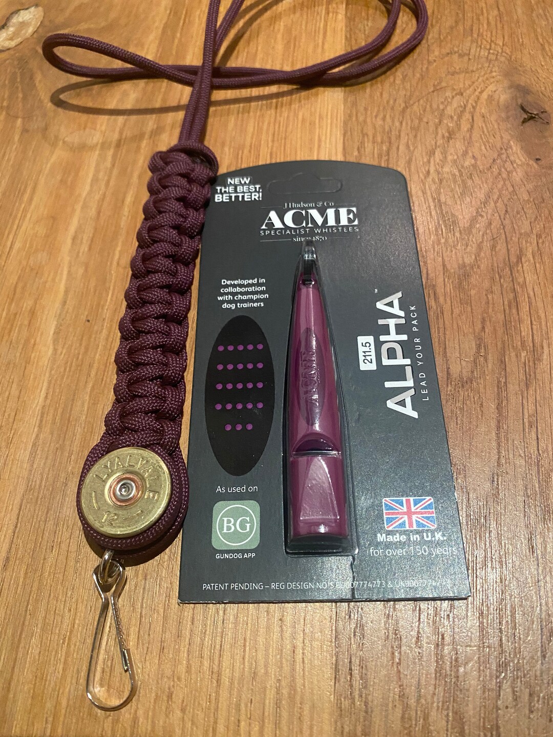 Lanyard and Alpha Whistle Bundle - Wine - Etsy