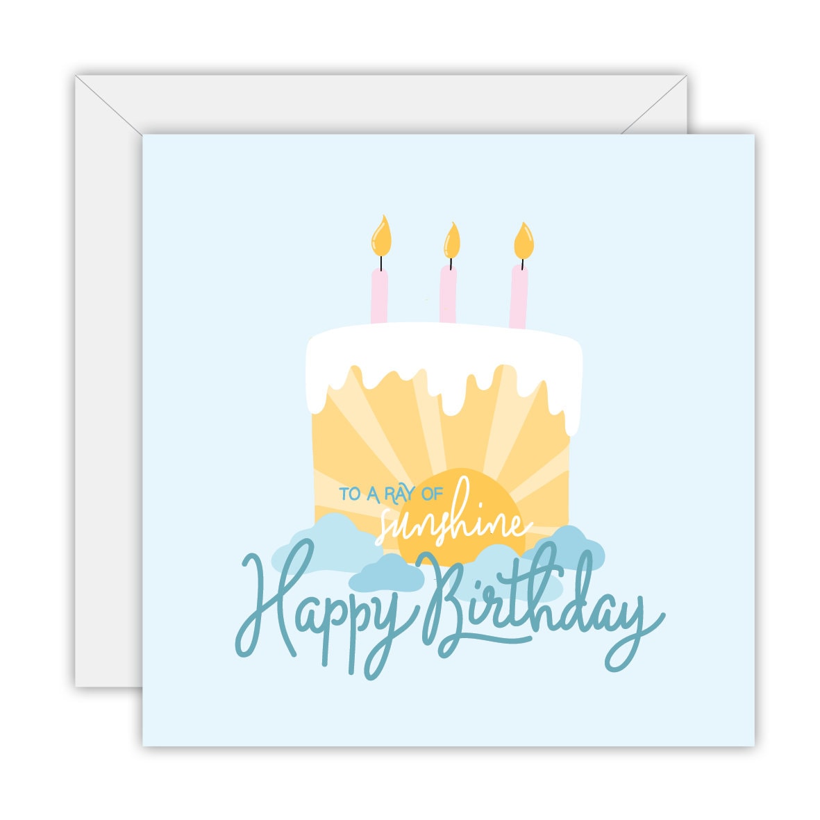 Happy Birthday - to a Ray of Sunshine | Greeting Card | 100% Recycled ...