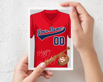 Custom Baseball Jersey - Etsy