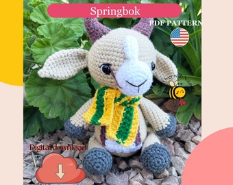 Moose Granny Square Crochet Pattern - Etsy Canada