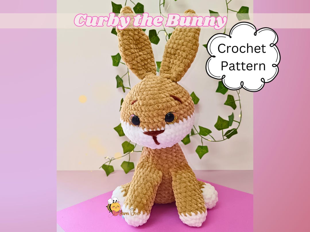 Plush Bunny Pattern, Amigurumi Bunny Pattern, Small Crochet Rabbit Pattern, DIY Plush Bunny ...