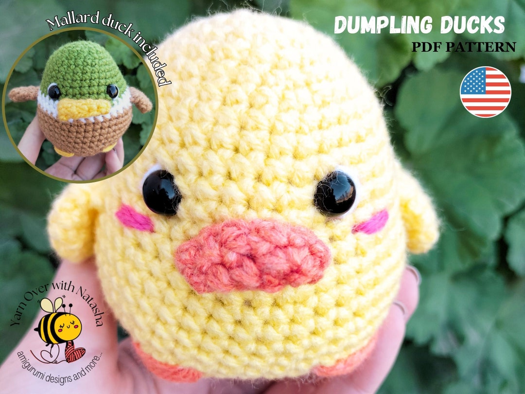 Crochet Duck Pattern/crochet Duck for Baby/crochet Duck Plush/mini Duck ...