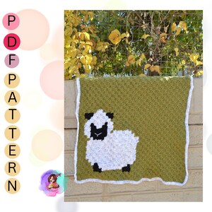 Crochet Baby Blanket Pattern, Corner to Corner Pattern, C2c Graphgan ...