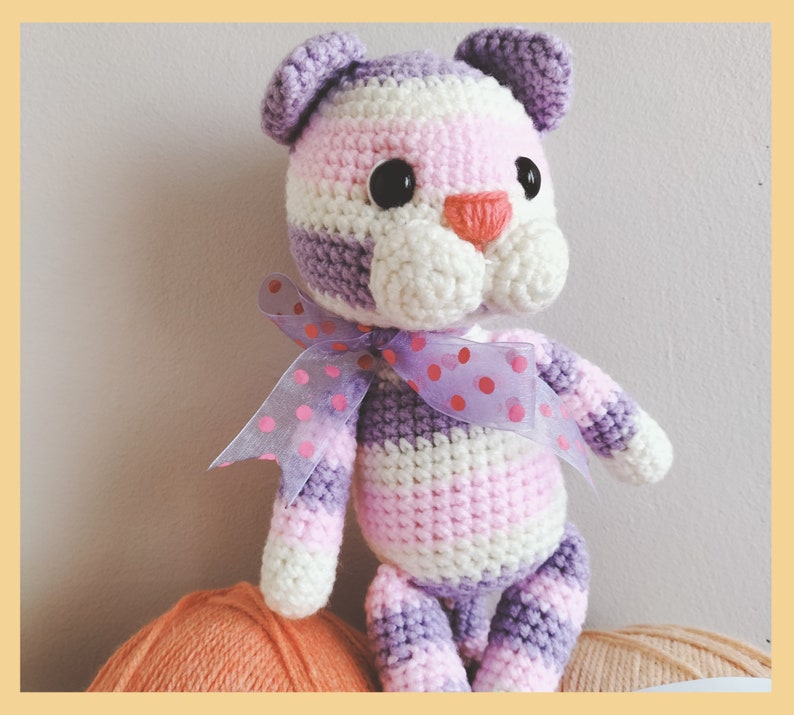 Pattern for Crochet Cat: Stash Busting Amigurumi Pattern - Etsy
