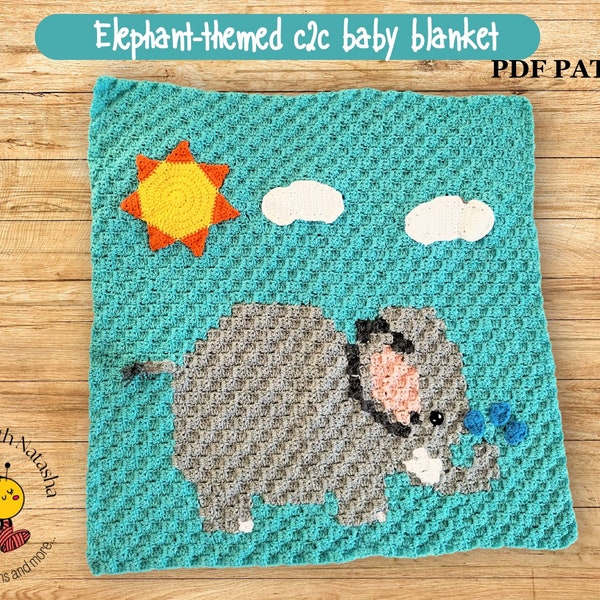 C2c Baby Blanket Pattern - Etsy