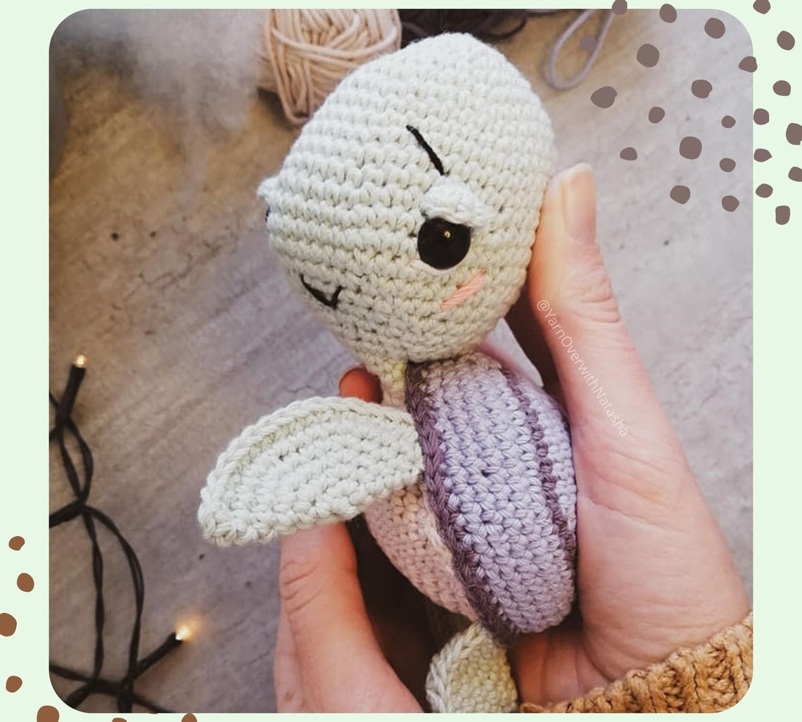 PATTERN for a Amigurumi Sea Turtle: Easy to Follow Crochet - Etsy