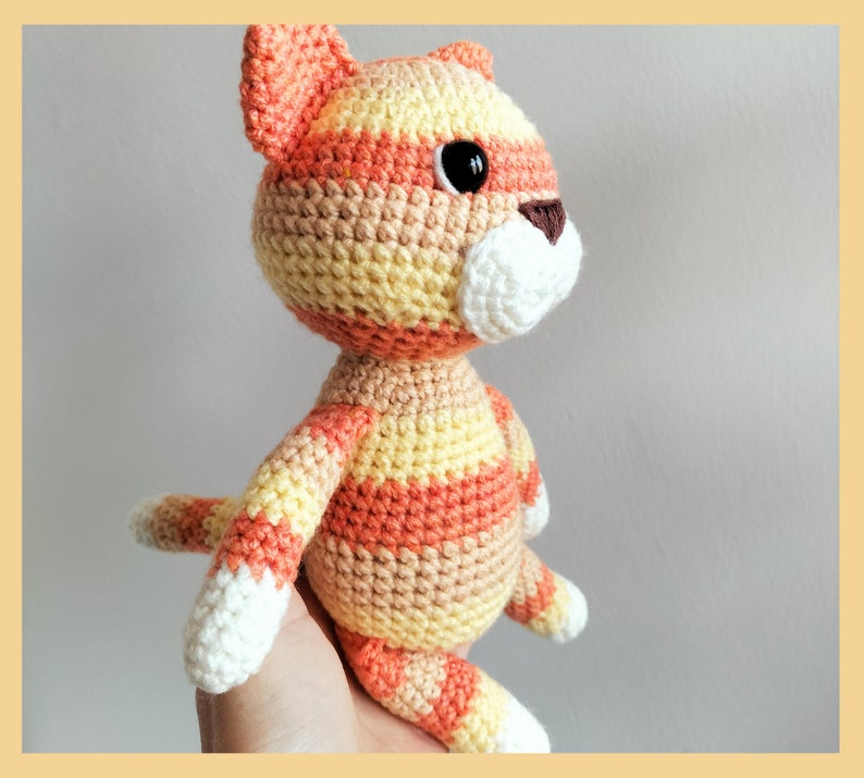 Pattern for Crochet Cat: Stash Busting Amigurumi Pattern - Etsy