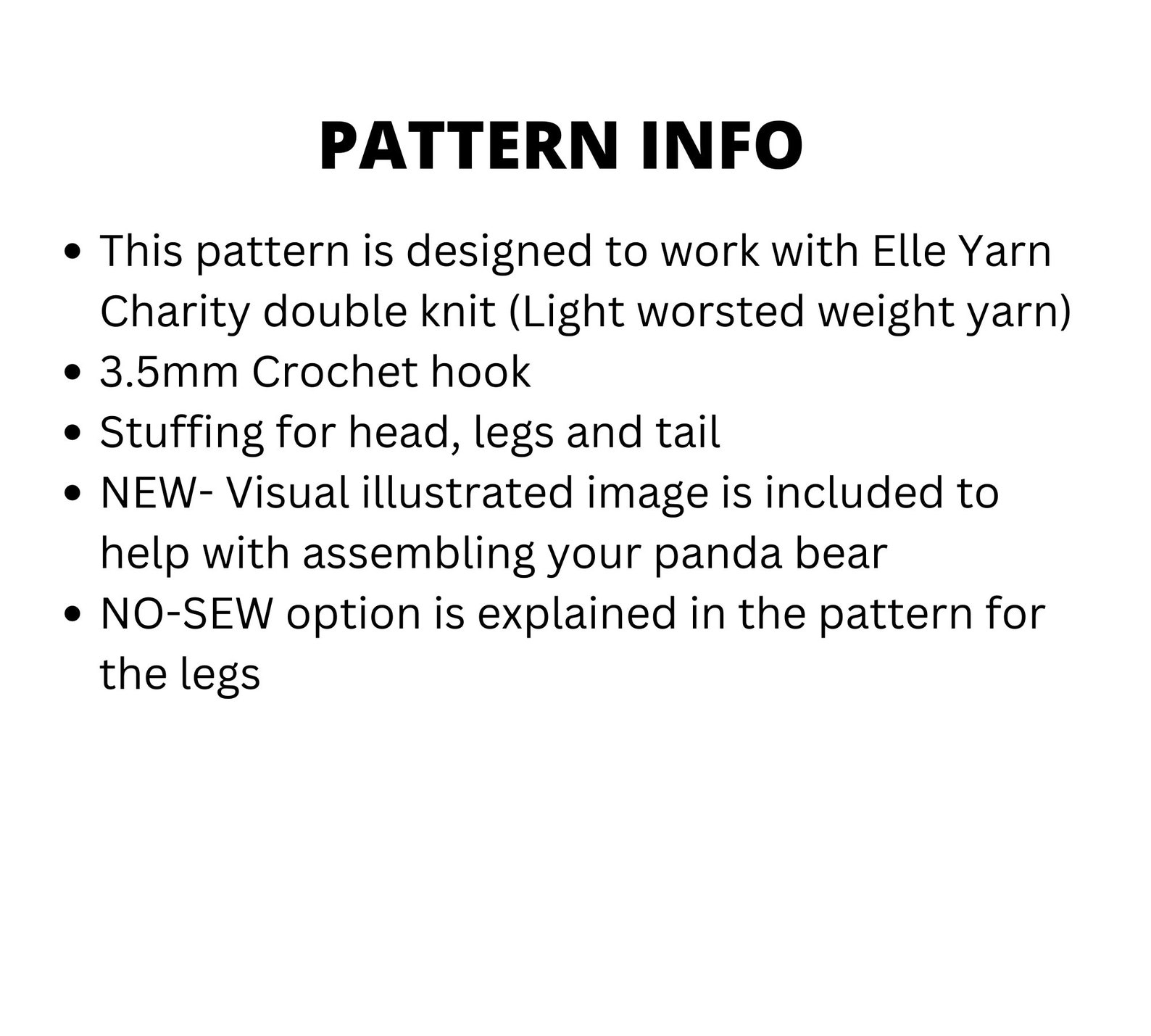 Pattern for Panda Snuggler: Panda Cuddle Me Pattern Amigurumi - Etsy