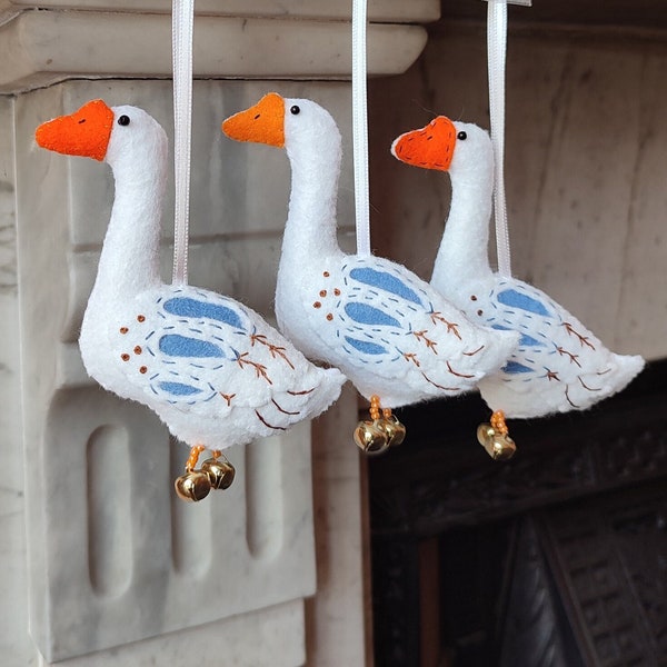Christmas Goose - Etsy
