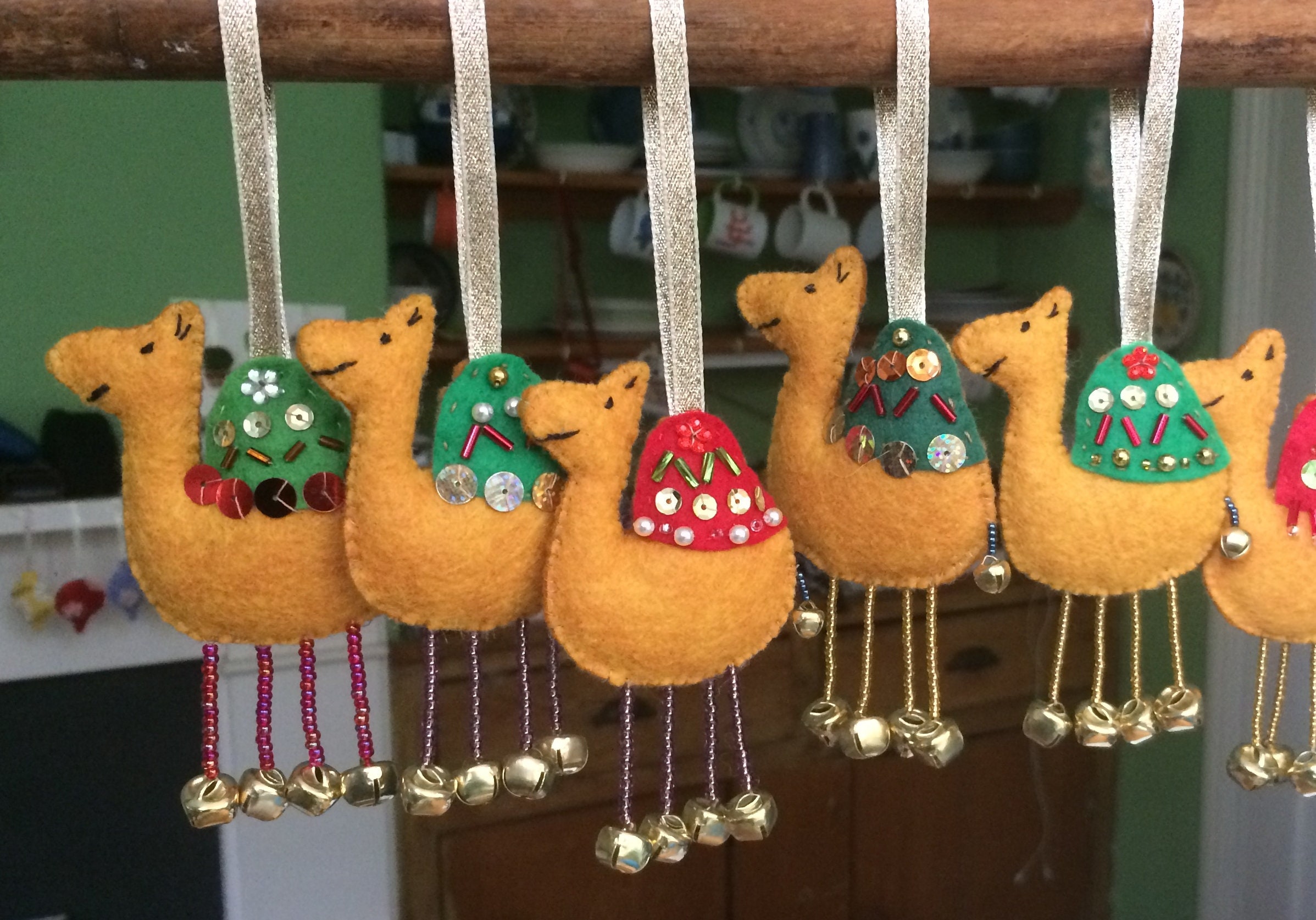 Camel Christmas Decoration Felt Camel Xmas Decoration - Etsy UK