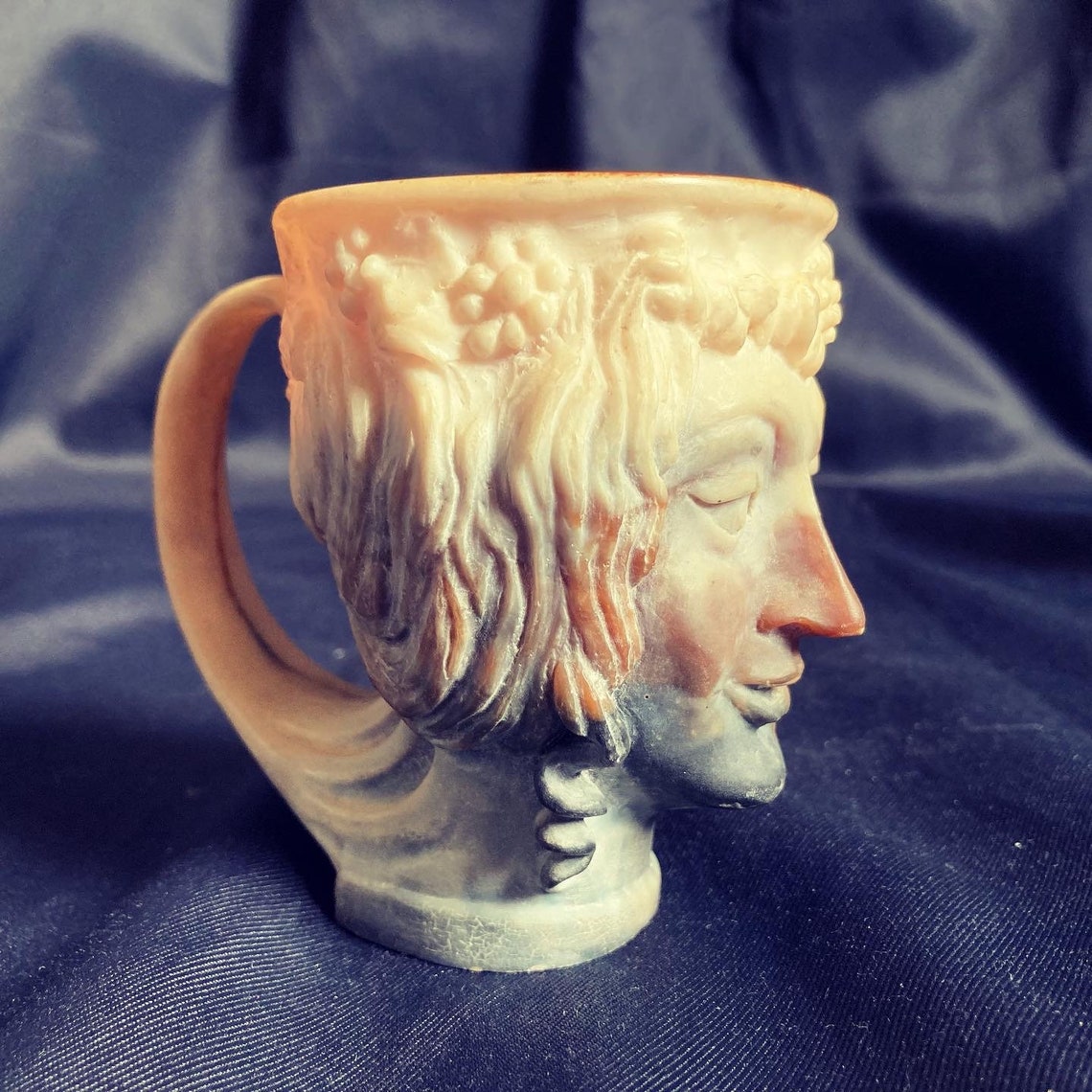 Very Rare Vintage Incolay Stone God & Goddess Cups Highly - Etsy