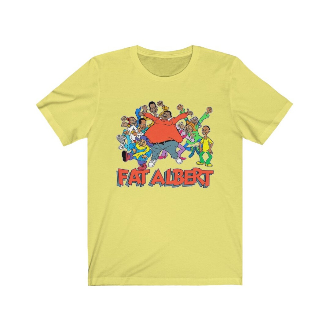 Fat Albert and Friends Classic 70's Cartoon Unisex Jersey Short Sleeve ...