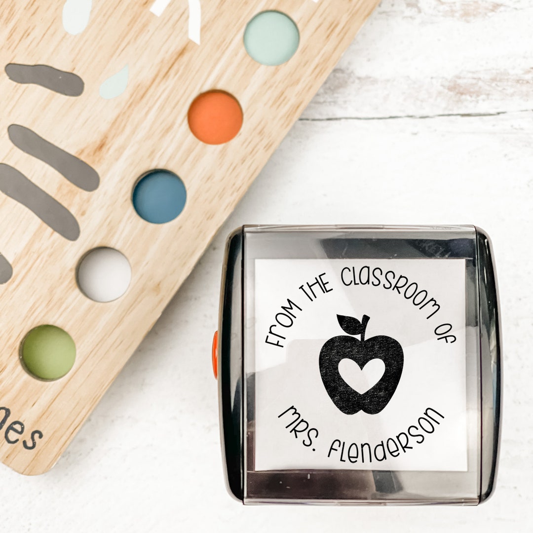 From the Classroom of Teacher Stamp | Personalized Classroom Stamp - Etsy