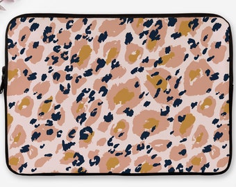 Leopard Print Laptop Sleeve - Etsy