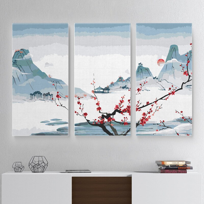 Painting Triptych - Etsy
