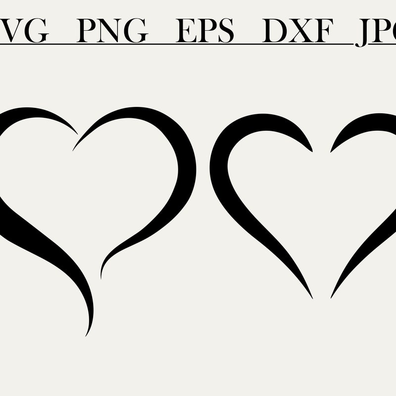 Heart Svg Files - Etsy