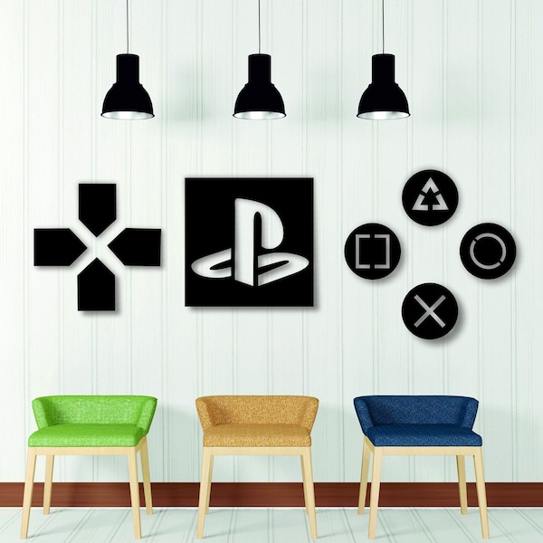 Playstation Wall Decor - Etsy