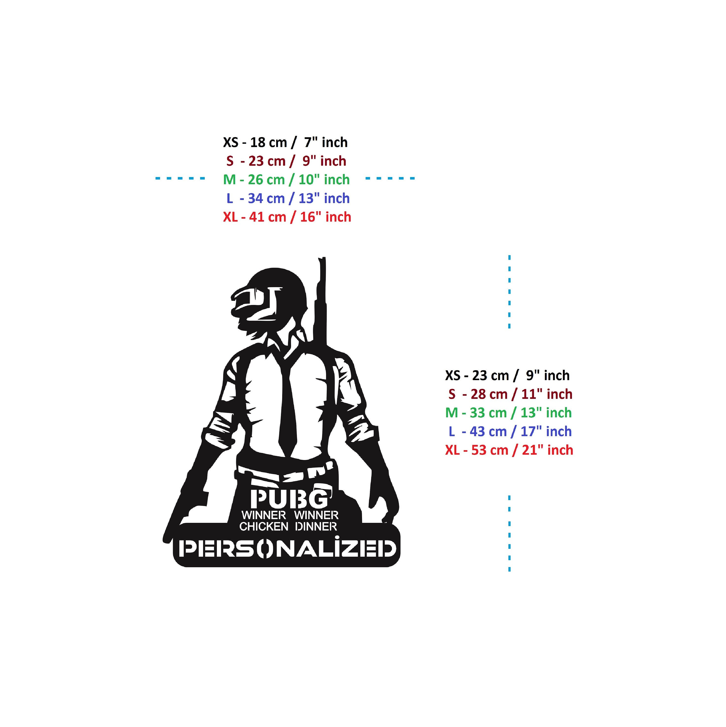 Personalized PUBG Wooden Decor Custom Gamer Room Wall Art | Etsy