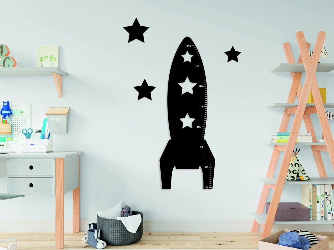Puzzle Growth Chart for Kids cm Wooden Height Chart Ruler - Etsy