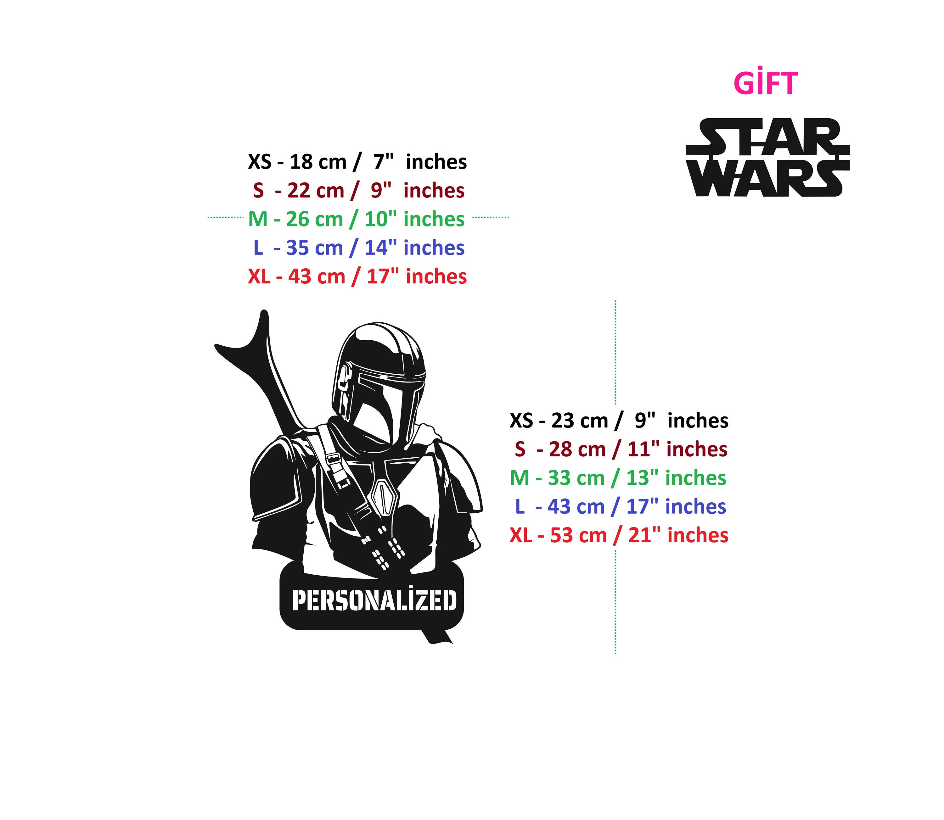 Personalized Mandalorian Wall Decor Custom Mando Star Wars - Etsy