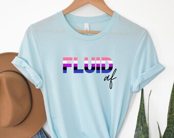 Genderfluid T Shirt - Etsy
