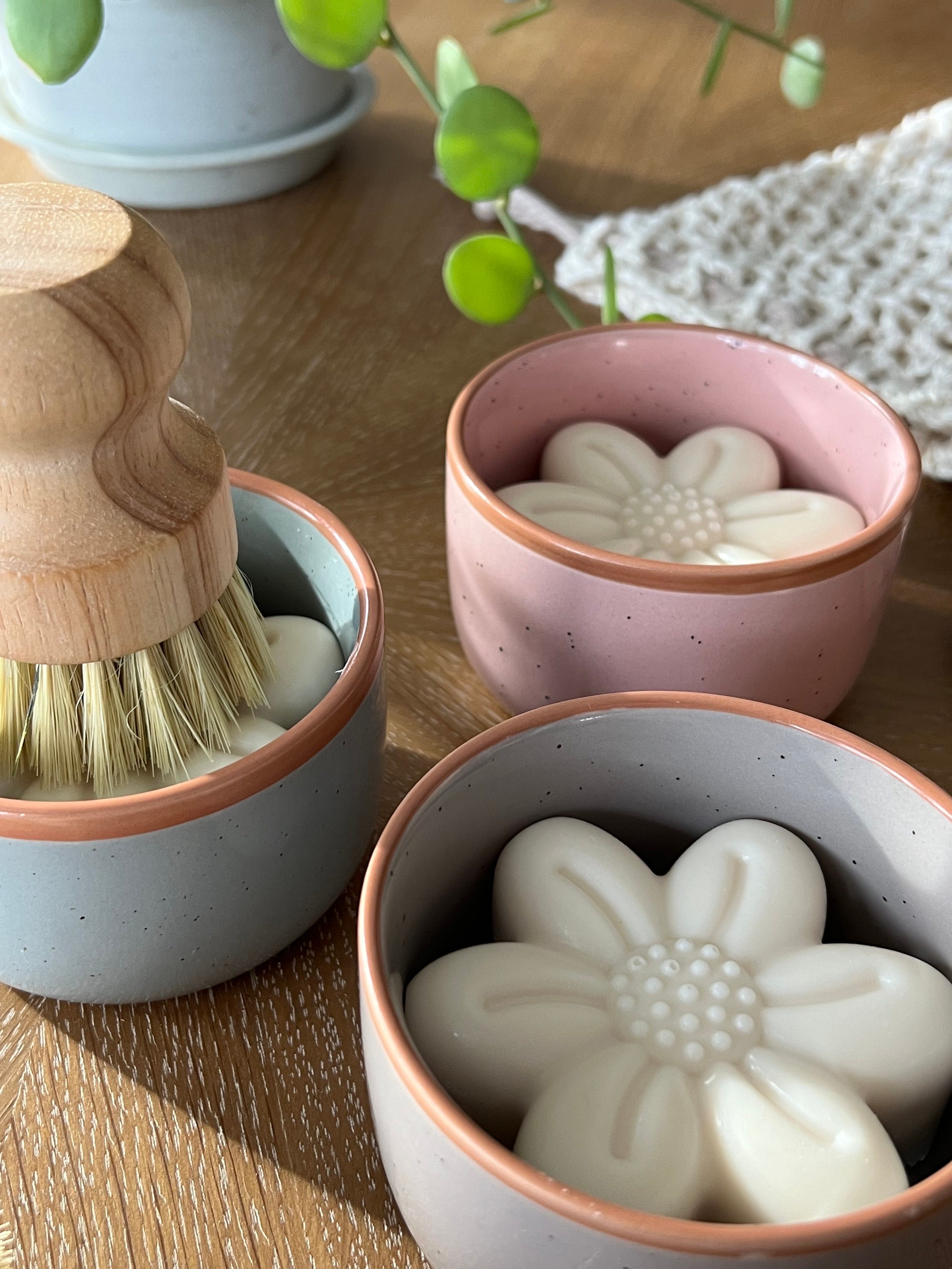 REFILL SOAP BAR Zero Waste Solid Dish Soap Flower Bar Refillable ...