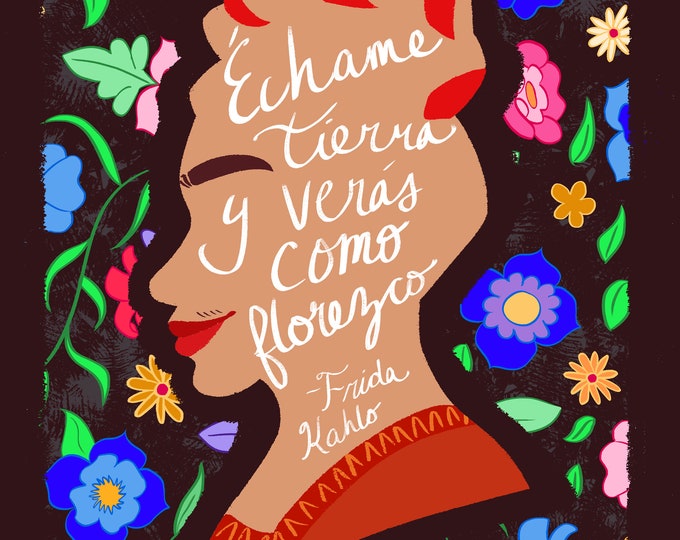 Frida Kahlo Quote, Mexican Art, Mexican Artist, Inspiring Spanish Quote ...