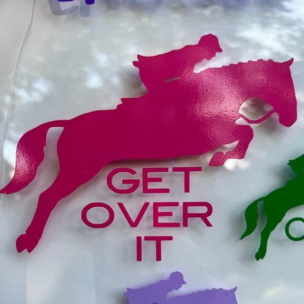 Hunter Jumper Decal - Etsy