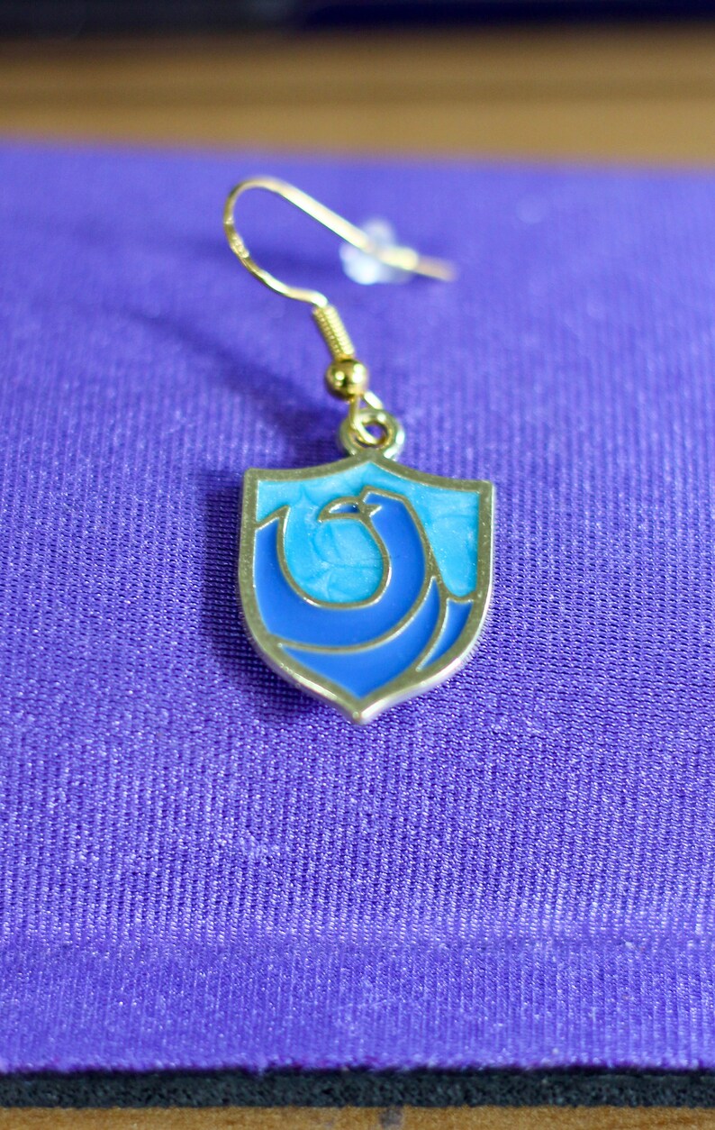 Divided House Harry Potter Earrings, Slitherclaw, Slitherpuff ...