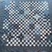 Quilted Big Blue Daddy Blanket Quilt 82x82 - Etsy