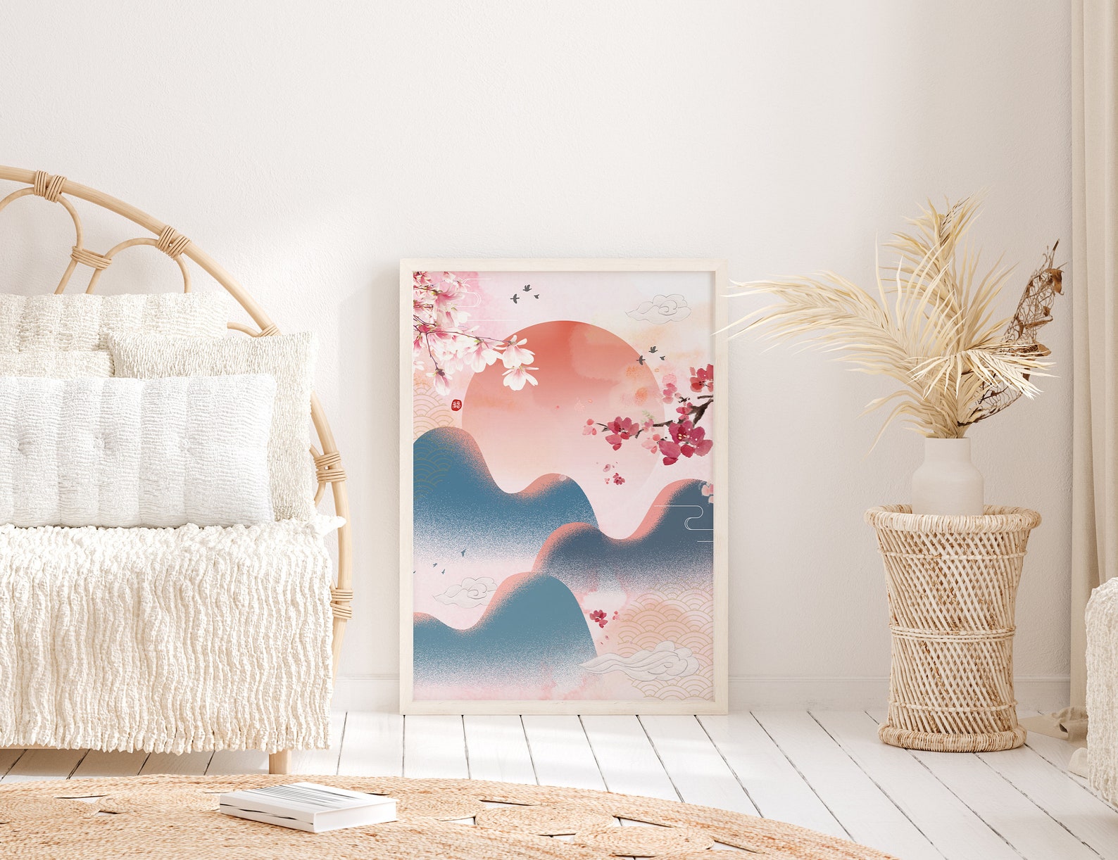 Korean Art Asian Art Asian Art Print Asian Art Poster | Etsy