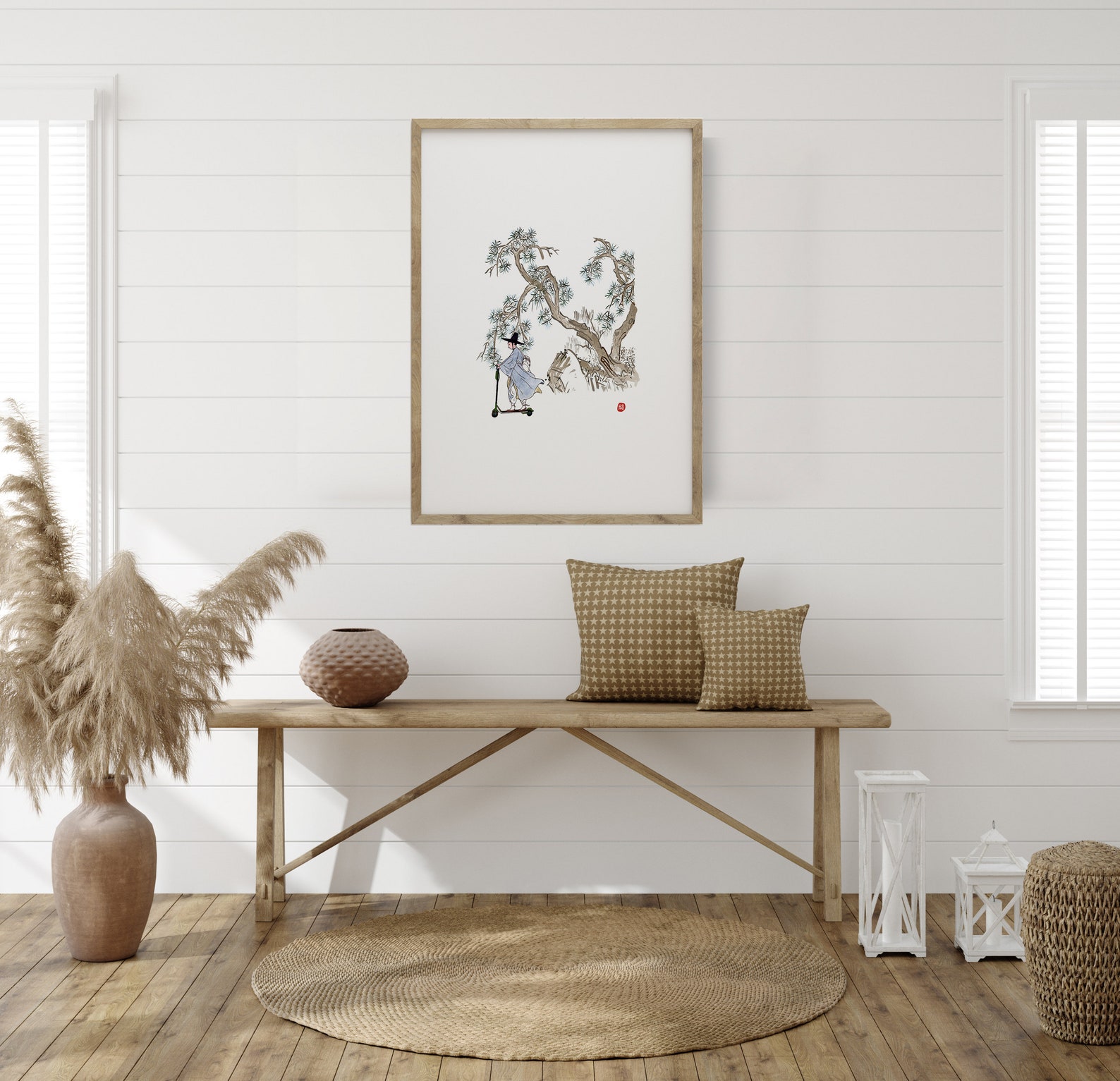 Korean Wall Art, Korean Art Print, Korean Art Poster, Korean Art Wall ...