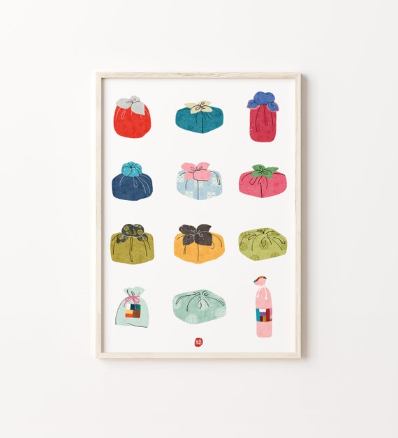 Korean Art Asian Art Asian art print Asian art poster | Etsy