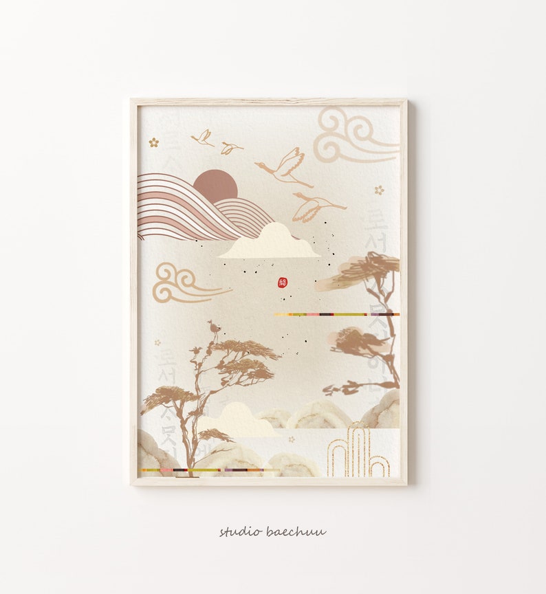 Abstract Wall Art Abstract Painting Korean Abstract Wall - Etsy