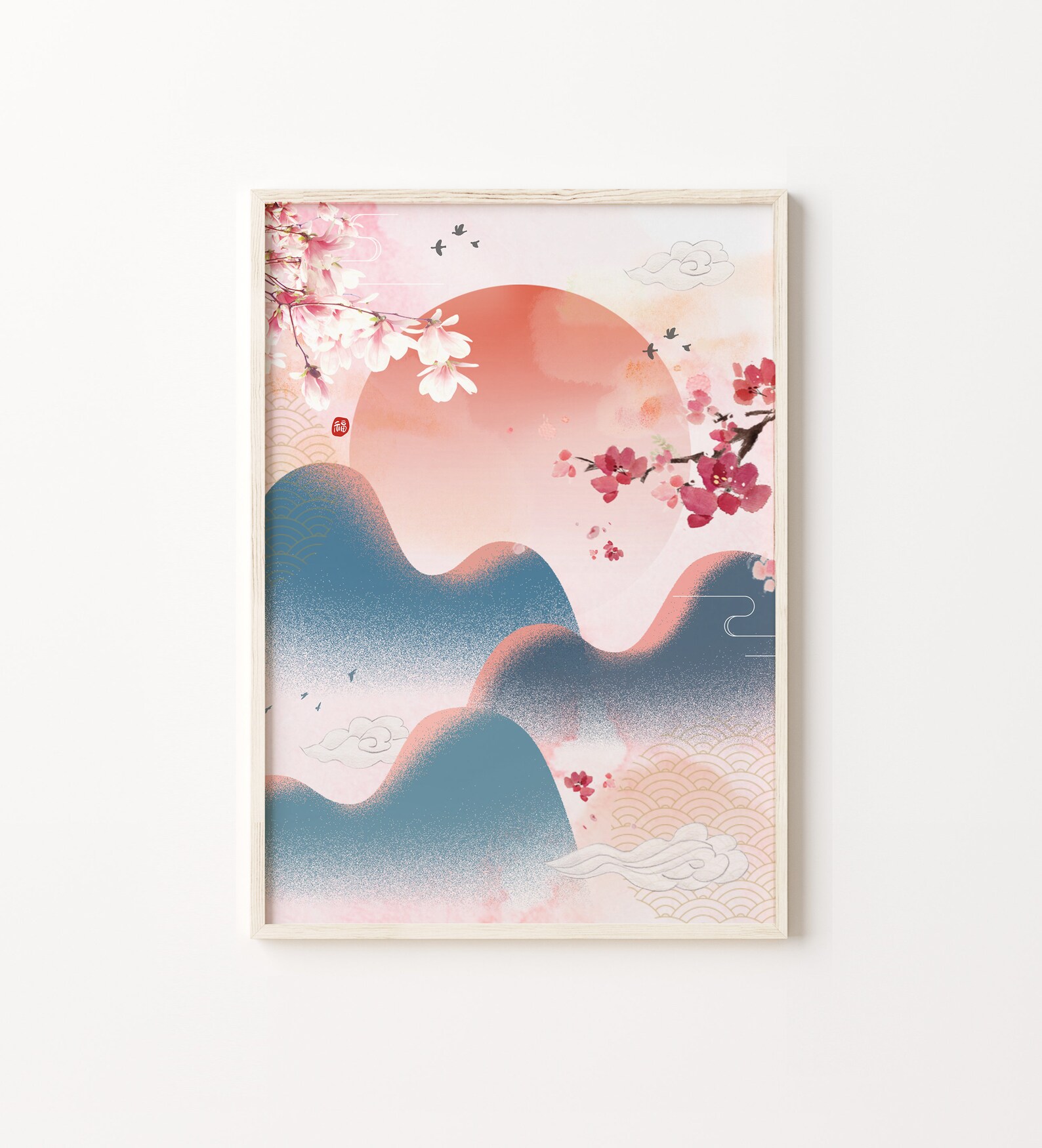 Korean Art Asian Art Asian Art Print Asian Art Poster - Etsy