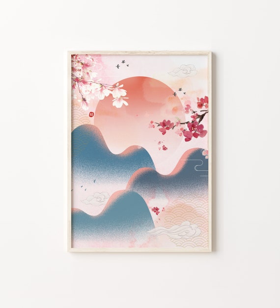 Korean Art Asian Art Asian Art Print Asian Art Poster - Etsy