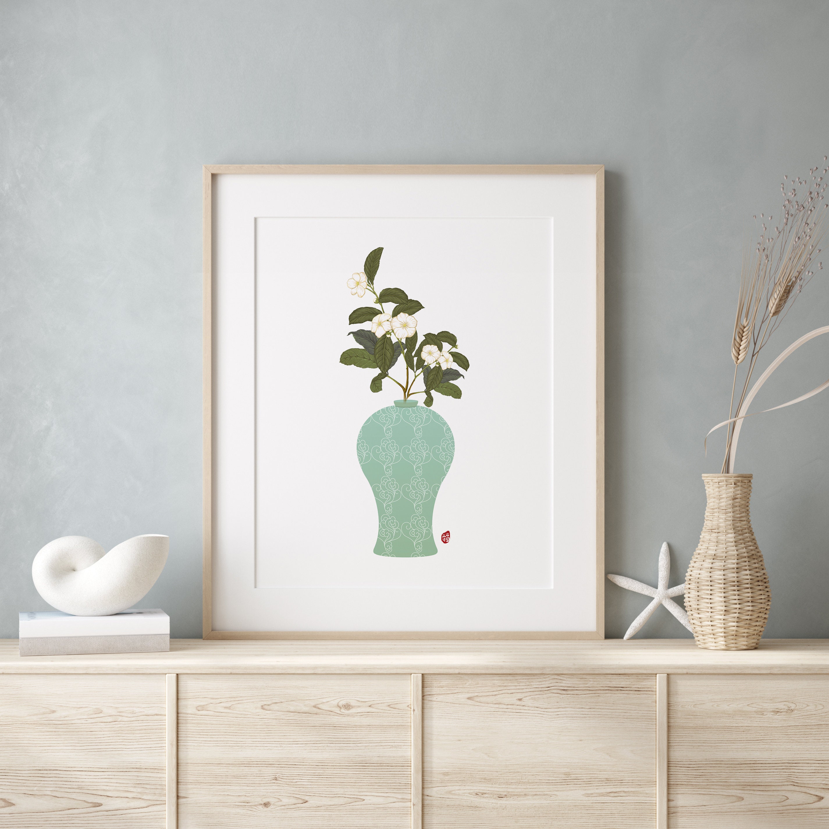 Korean Pottery Pottery Art Pottery Poster Asian Art Print | Etsy