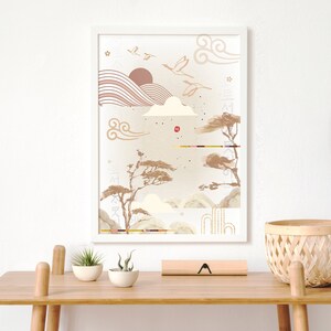 Abstract Wall Art, Abstract Painting, Korean Abstract Wall Art, Korean ...