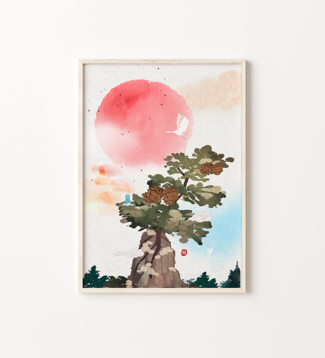 Korean Art, Asian Art, Asian Art Print, Asian Art Poster, Korean Art ...