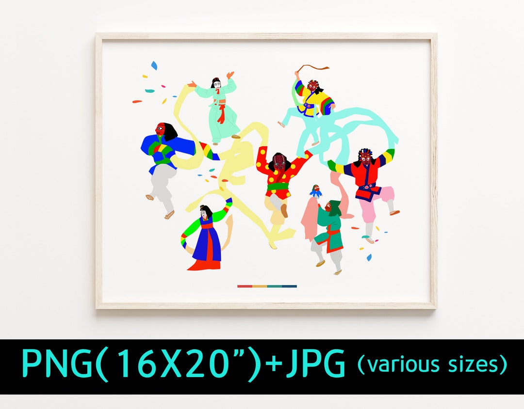 Korean Artasian Artasian Art Printasian Art Posterkorean - Etsy