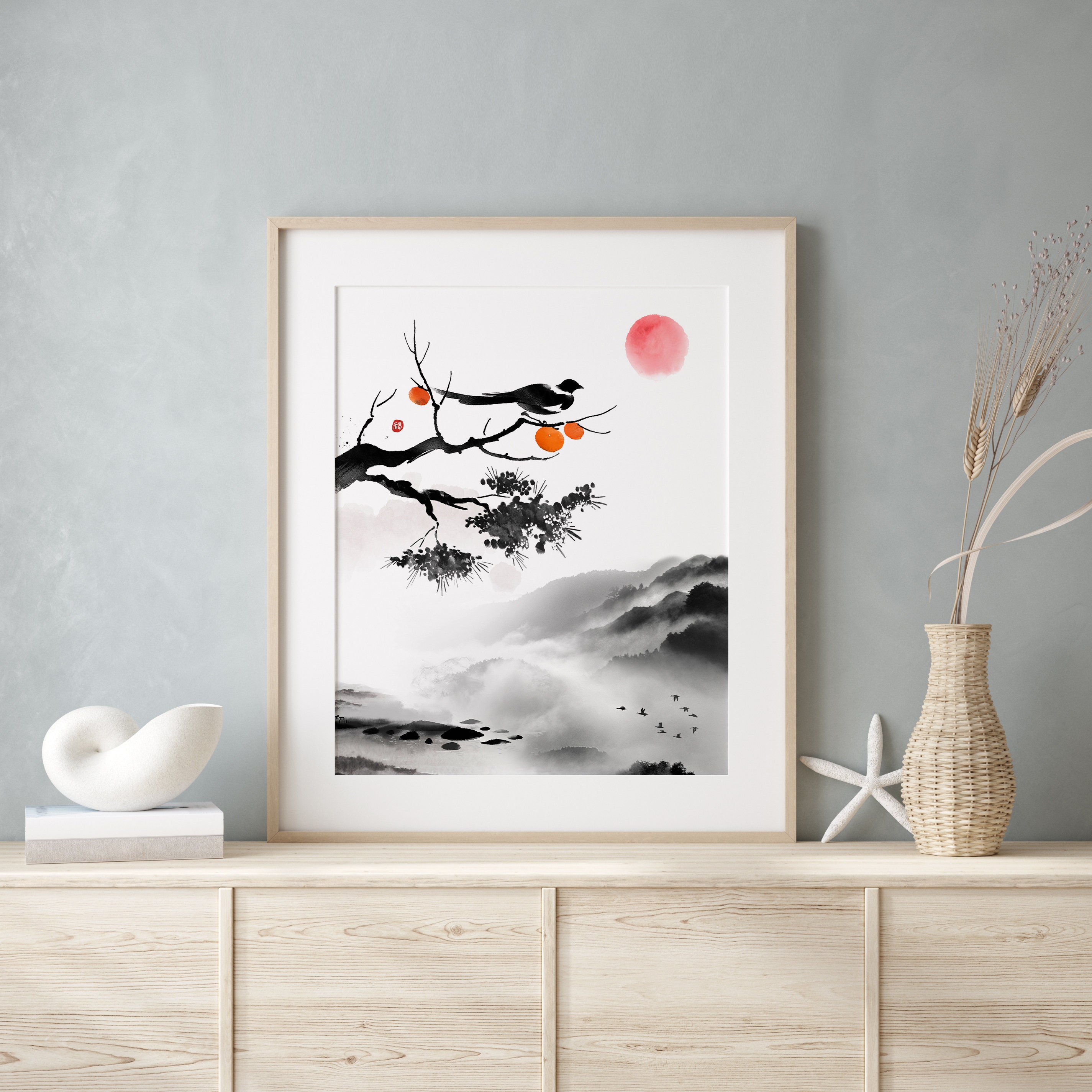 Korean Wall Art Korean Art Print Korean Art Poster Korean - Etsy