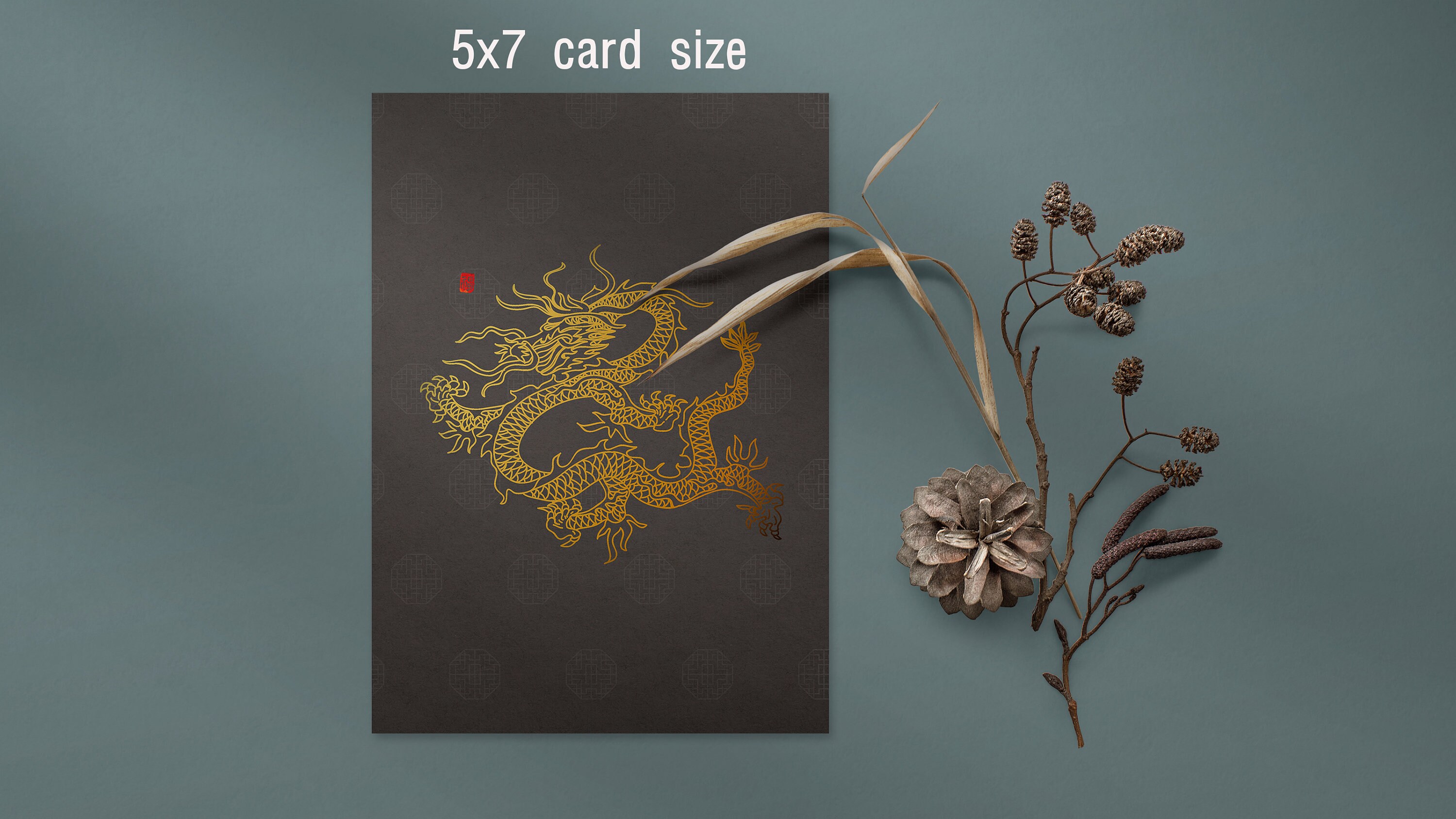 Korean Art Dragon Art Asian Dragon Art Asian Art Poster | Etsy