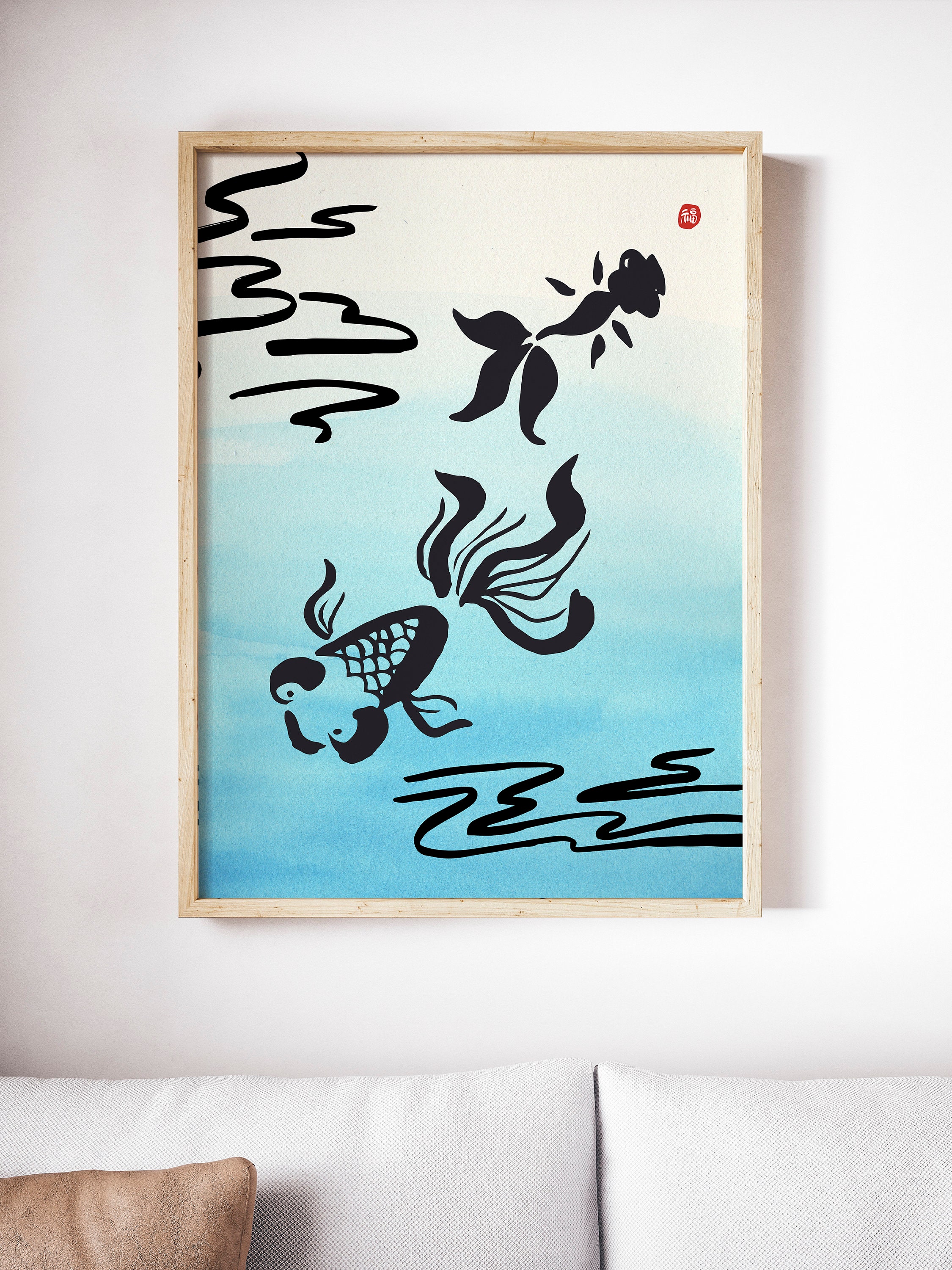 Korean Art Asian Art Asian art print Asian art poster | Etsy