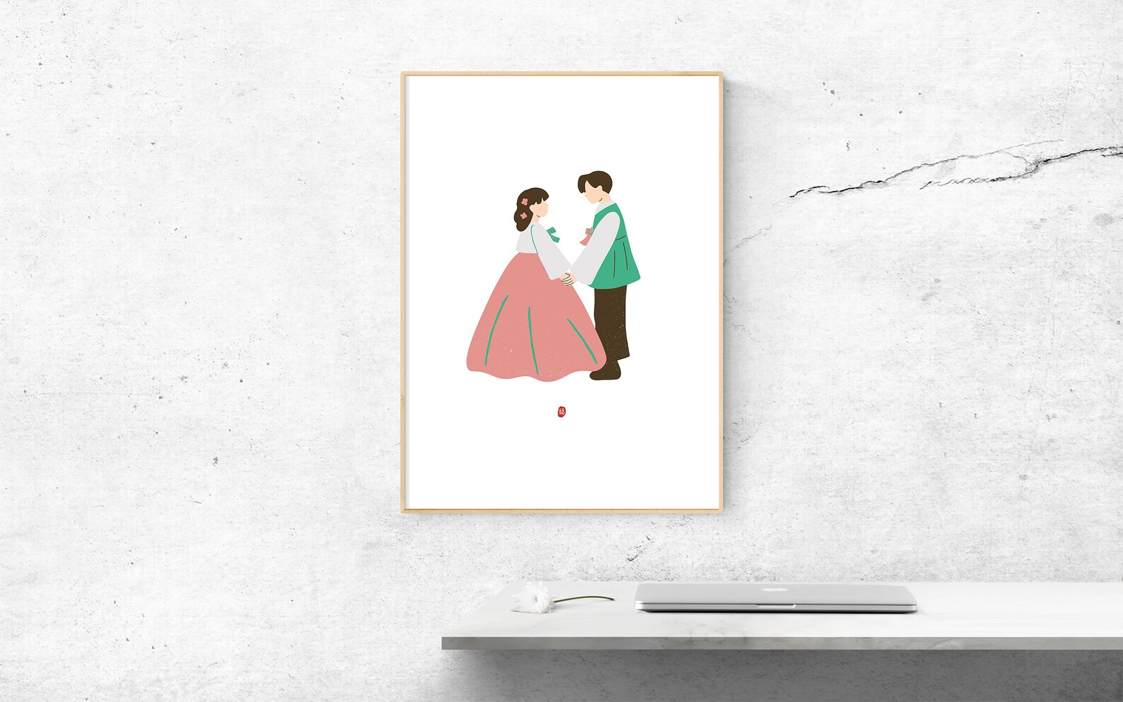 Korean Wall Art Korean Art Print Korean Art Poster Korean - Etsy