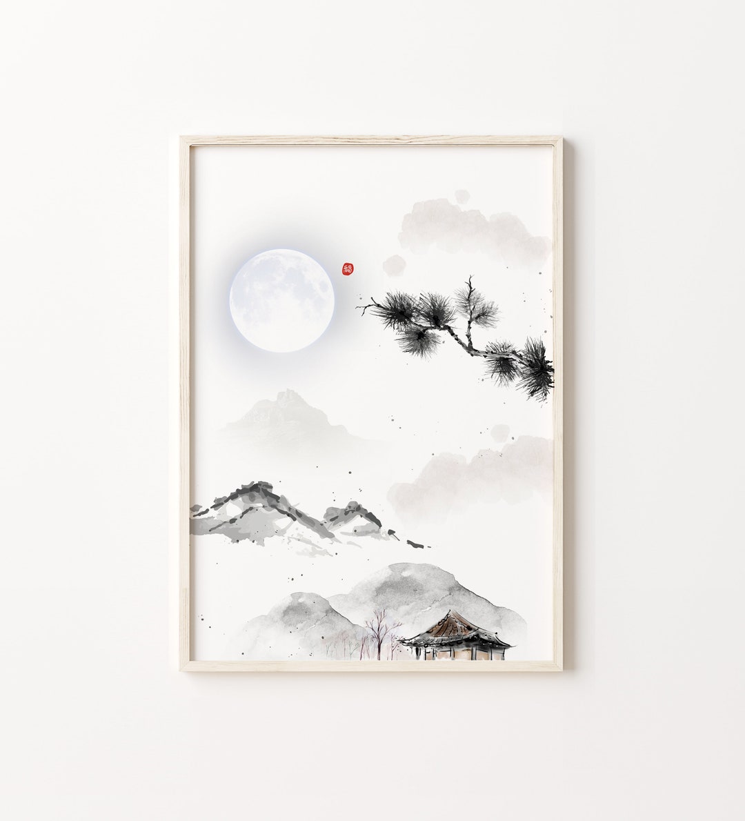 Korean Wall Art, Korean Art Print, Korean Art Poster, Korea Art, Korean ...