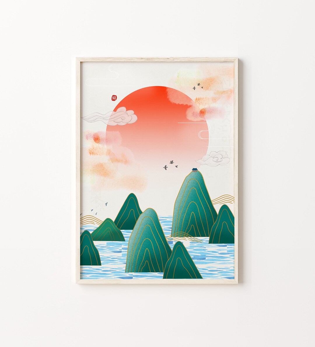 Korean Art, Asian Art, Asian Art Print, Asian Art Poster, Korean Art ...