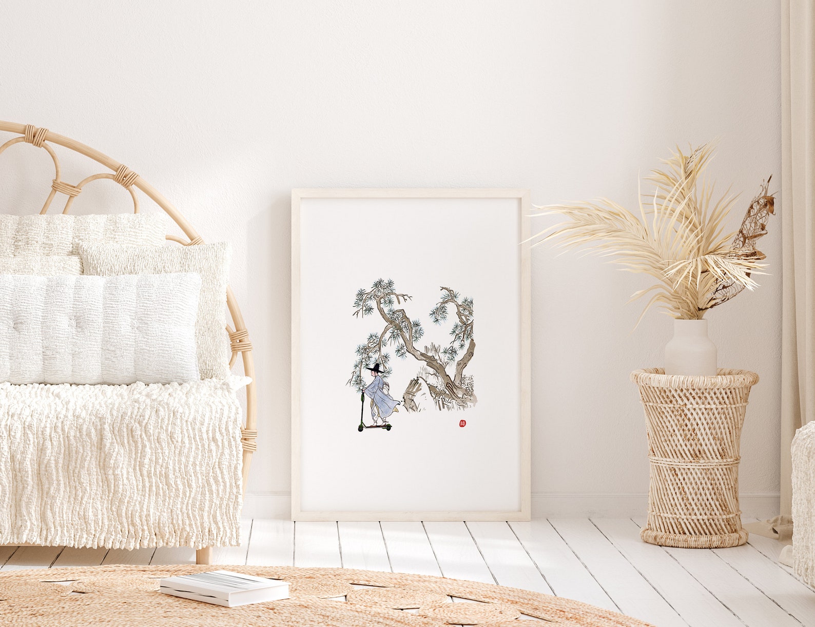 Korean Wall Art Korean Art Print Korean Art Poster Korean - Etsy